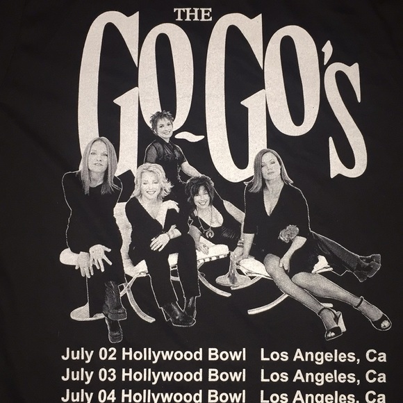 go gos | Shirts | Go Gos Concert Tshirt | Poshmark